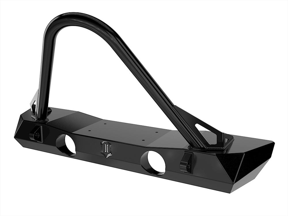 07 18 Jk Pro Front Bumper W Stinger And Tabs 07 18 Jk Pro Front Bumper W