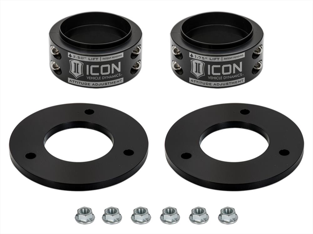 ICON Alloys 2021-2025 Ford F-150 Raptor, .5-2.5" Lift, Front, Attitude ...