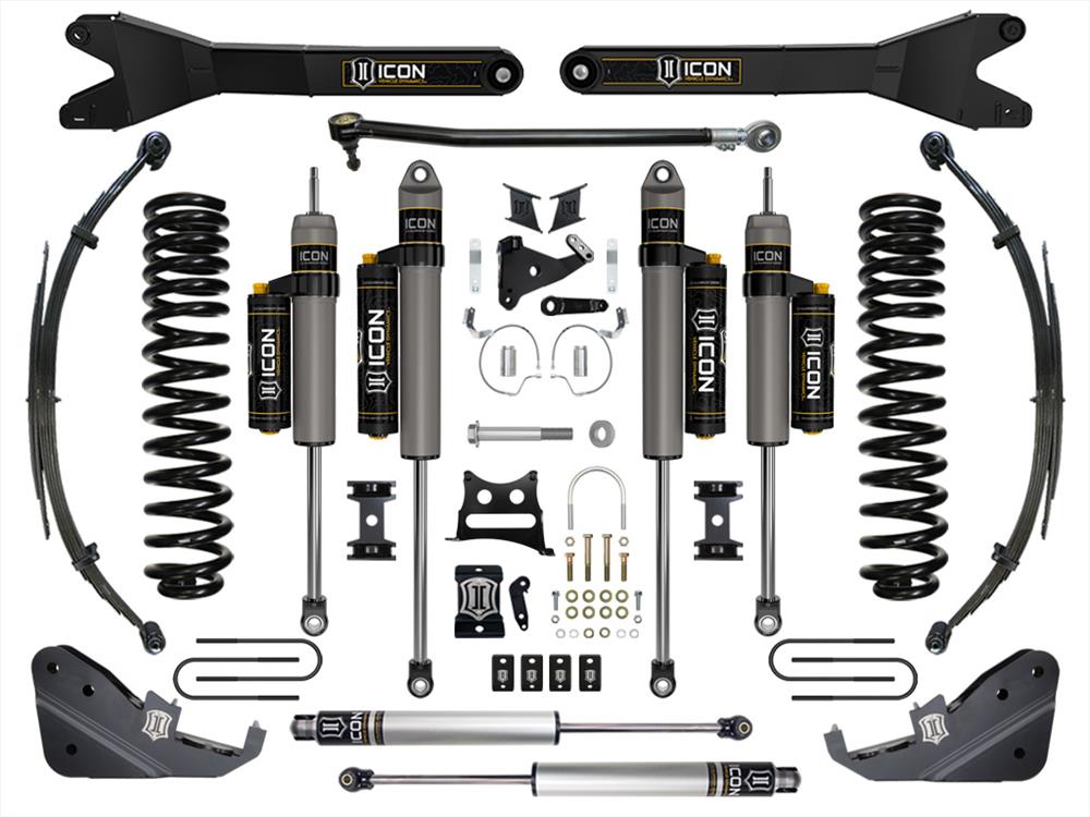 ICON 2017-2022 Ford F250/F350, 7" Lift, Stage 5 Suspension System, w ...