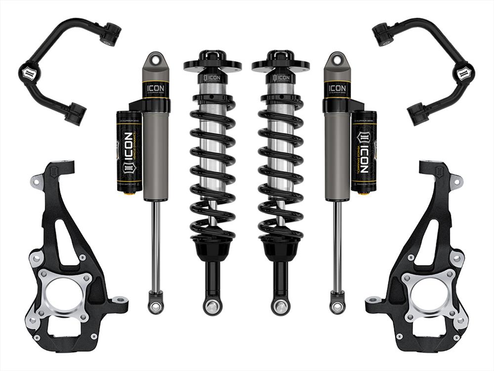 ICON 2021-2023 Ford F-150 4WD, 3.5-4.5" Lift, Stage 2 Suspension System ...