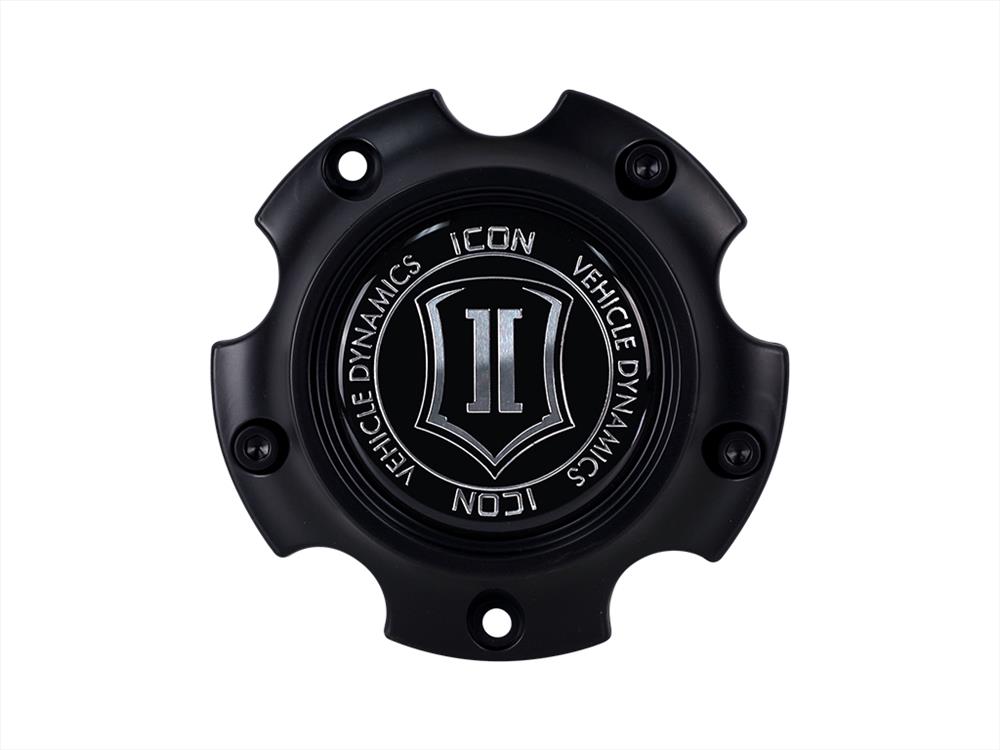 ICON Alloys Low-Pro Center Cap, 17” Rebound & Compression w/5x5.5 Bolt ...