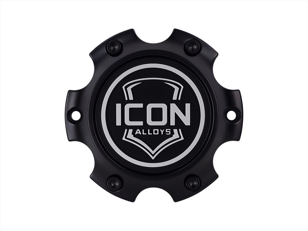 ICON Alloys Center Cap with Embossed Logo for ICON Alloys w/6 x 135 ...