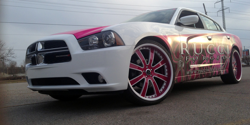 Car | Dodge Charger on Rucci Forged Ditto Wheels | California Wheels