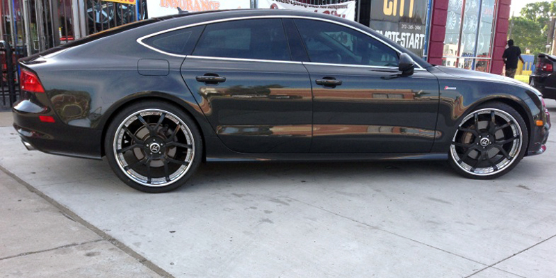 Car | Audi A7 on Rucci Forged Da Corsa Wheels | California Wheels