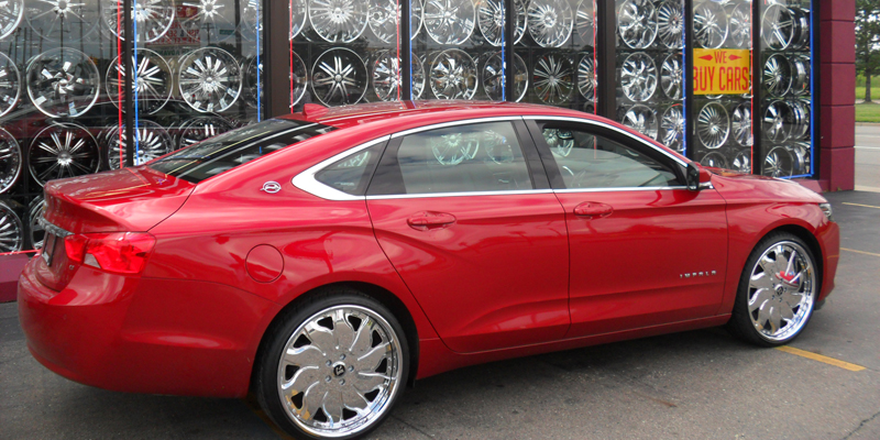 Car | Chevrolet Impala on Rucci Forged Solare Wheels | California Wheels