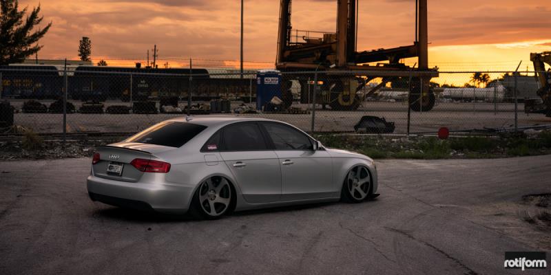Car | Audi A4 on Rotiform TMB Wheels | California Wheels