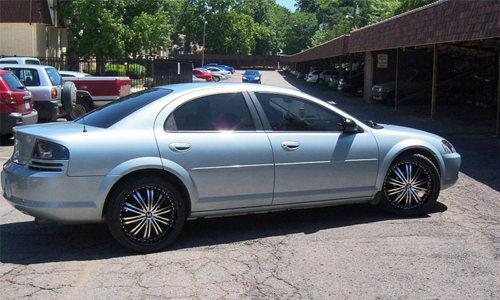 Car | Dodge Stratus on Wheels | California Wheels