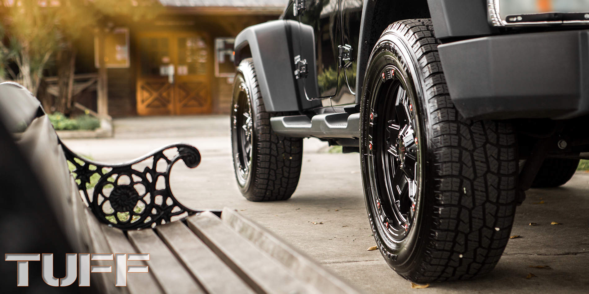 Car | Jeep Wrangler on Tuff Off-Road T-10 Wheels | California Wheels