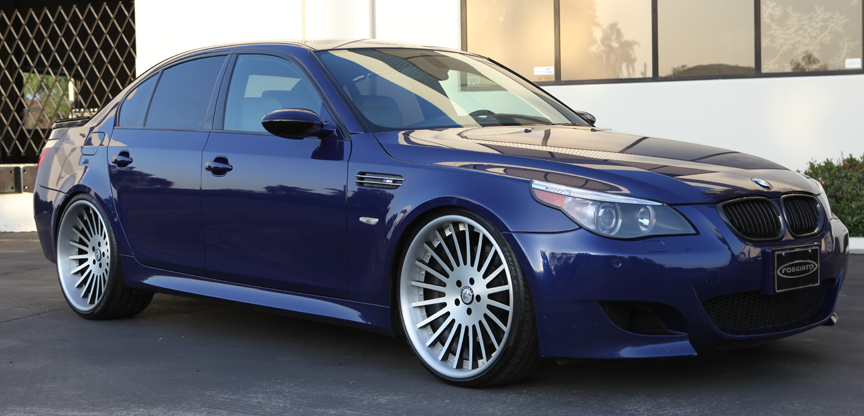 Car | BMW 5-Series on Forgiato ANDATA Wheels | California Wheels