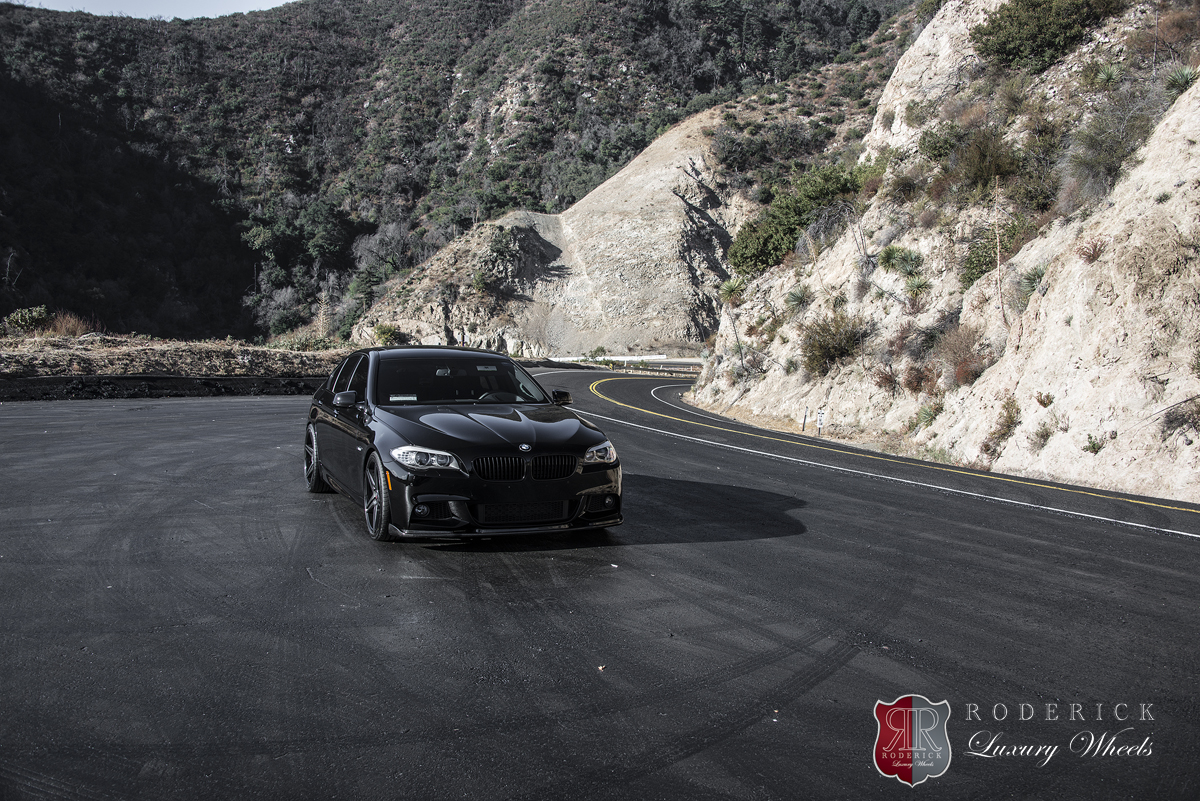 Car | BMW 5-Series on Roderick RW7 Wheels | California Wheels
