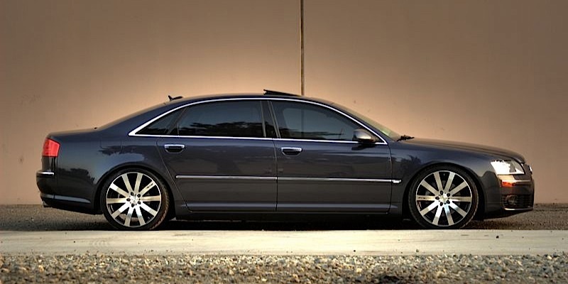 Car | Audi A8 on MRR Design HR4 Wheels | California Wheels