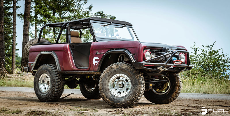 Car | Ford Bronco on Fuel 1-Piece Anza Beadlock - D116 Wheels ...