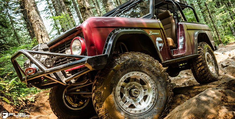 Car | Ford Bronco on Fuel 1-Piece Anza Beadlock - D116 Wheels ...