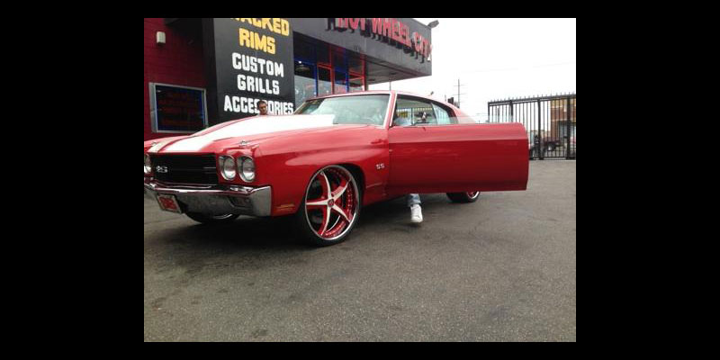 Car | Chevrolet Chevelle on Rucci Forged Swoops Wheels | California Wheels