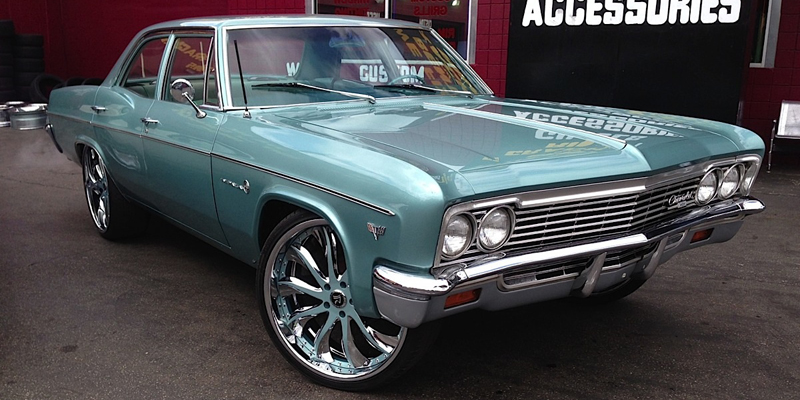 Car | Chevrolet Impala on Rucci Forged Fiamme Wheels | California Wheels