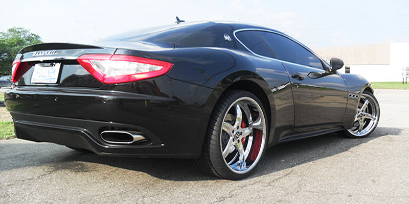 Car | Maserati Gran Turismo on Rucci Forged Cotello Wheels | California ...