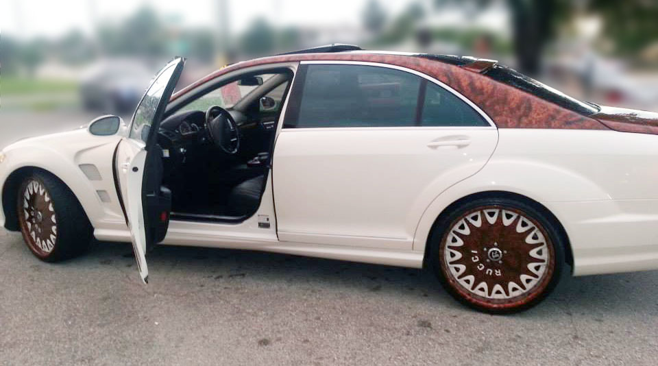 Car | Mercedes-Benz S550 on Rucci Forged IZE Wheels | California Wheels