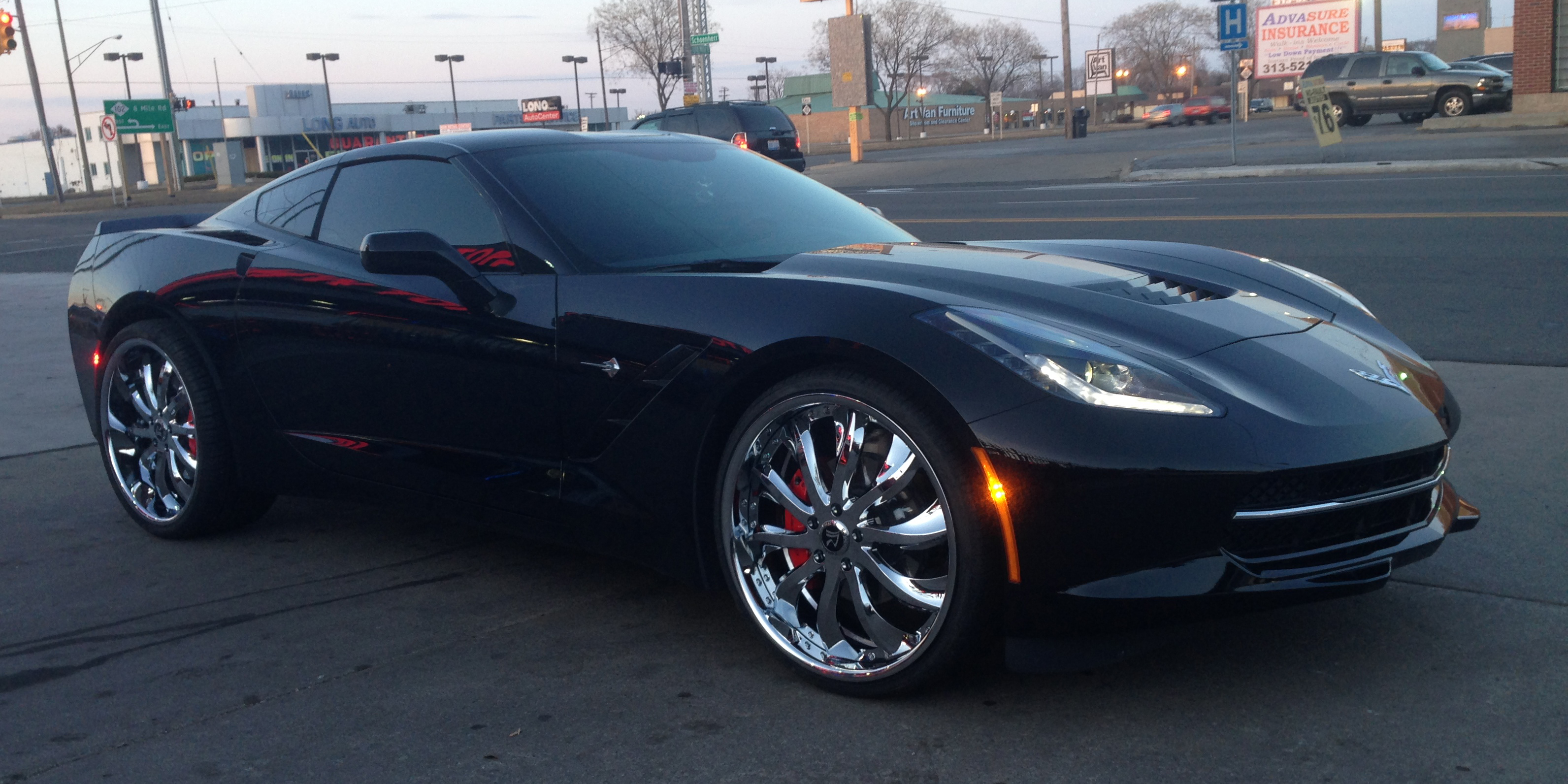 Chevrolet Corvette Fiamme Gallery - SoCal Custom Wheels