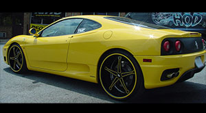 Ferrari 360 Modena MARTELLATO Gallery - Wheel Tec
