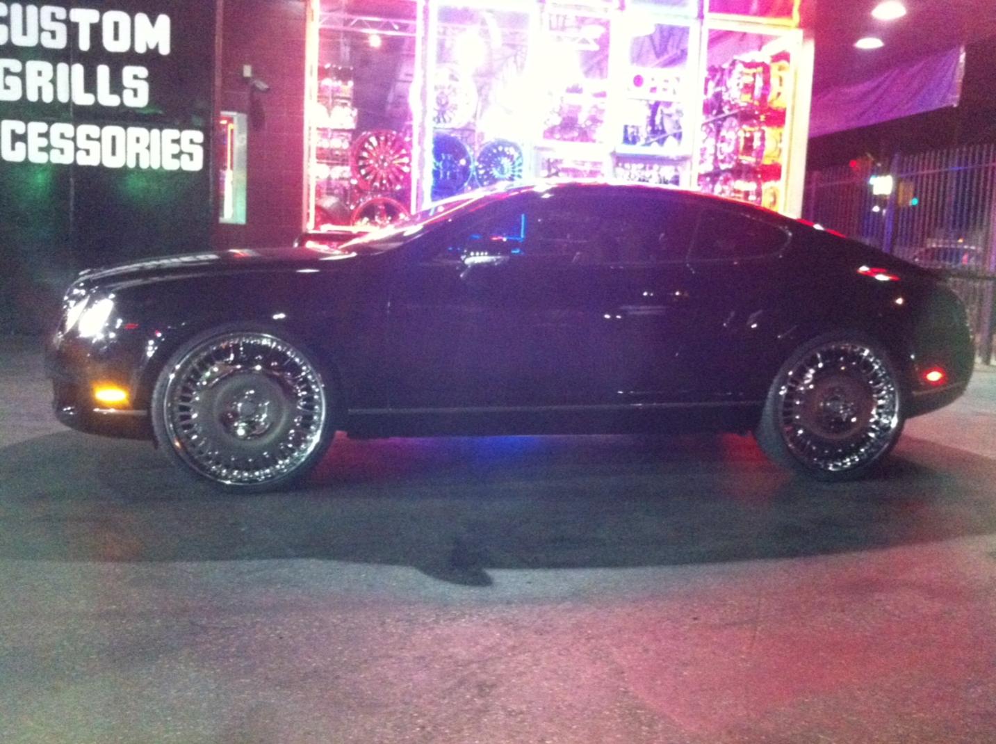 Car | Bentley Continental GT on Rucci Forged Miliardario Wheels ...