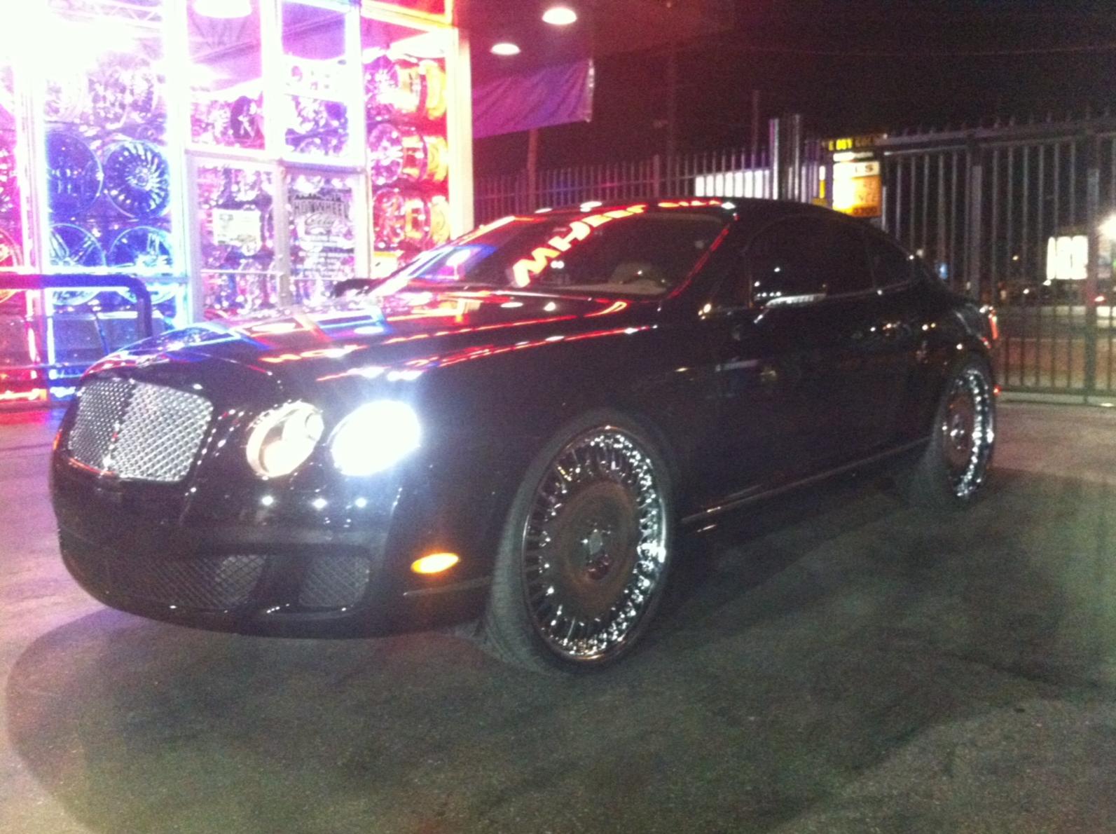 Car | Bentley Continental GT on Rucci Forged Miliardario Wheels ...