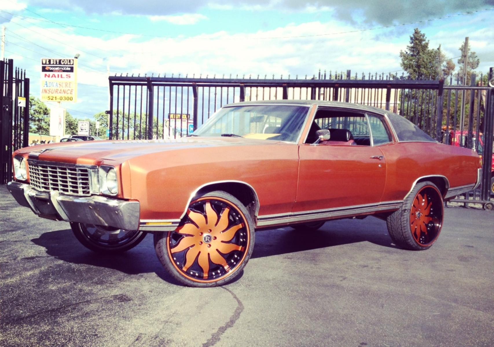 Car | Chevrolet Monte Carlo on Rucci Forged Solare Wheels | California ...