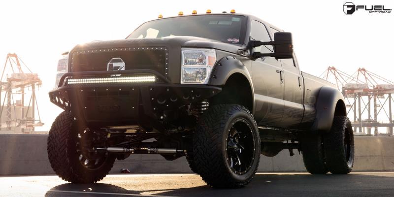 Car | Ford F-350 Dually on Fuel Dually Cleaver Dually Rear - D239 ...