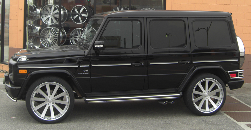 Car | Mercedes-Benz G550 on Forgiato CONCAVO Wheels | California Wheels