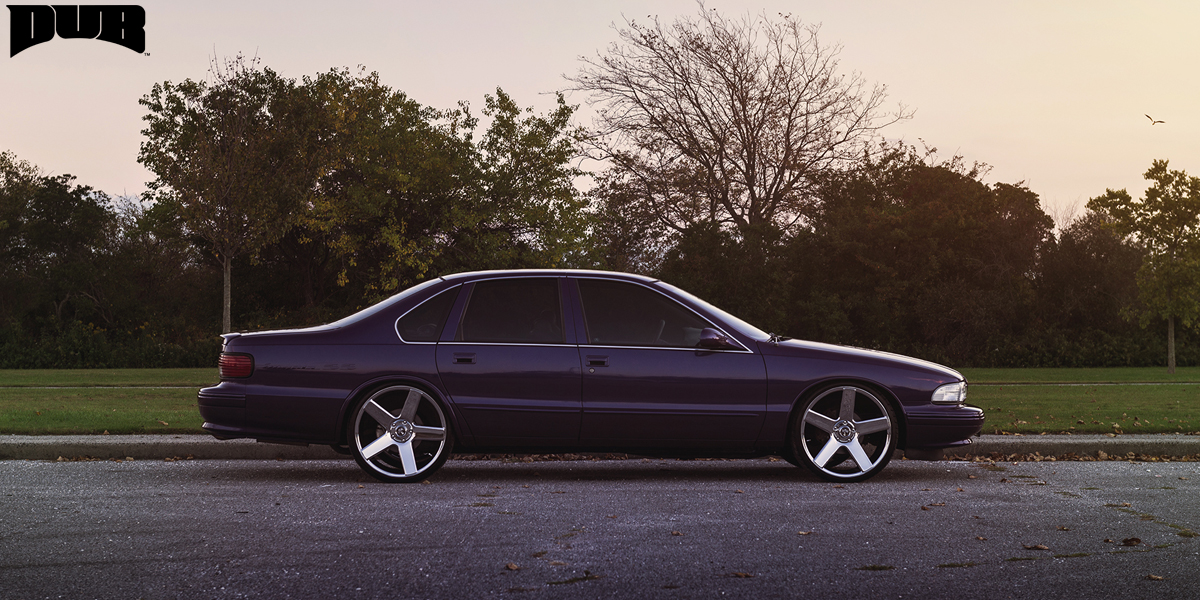 Car | Chevrolet Impala on DUB 1-Piece Baller - S115 (Old School Cap ...