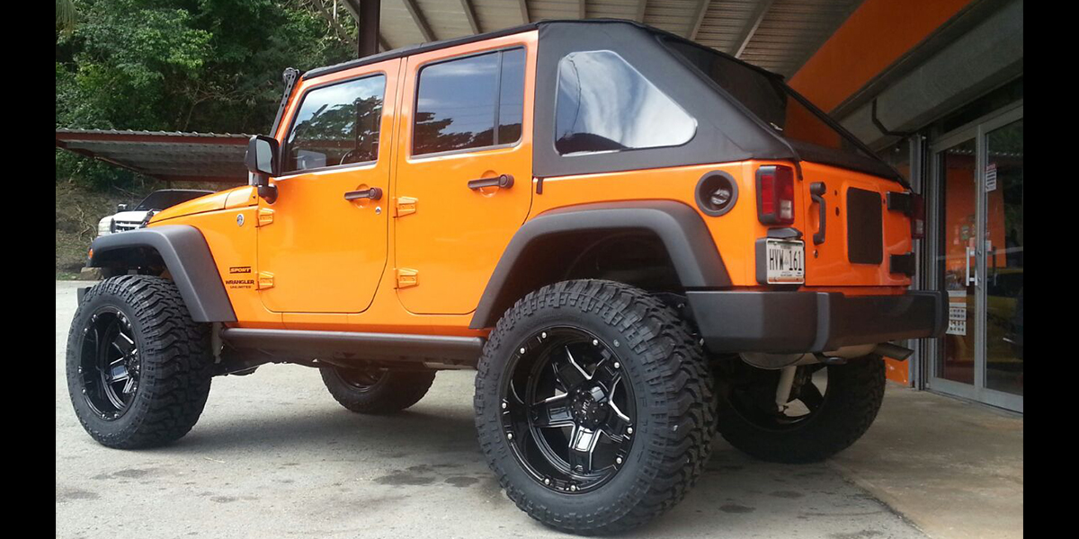 Jeep Wrangler T-10 10-12in. Width Gallery - Richline Motorsports