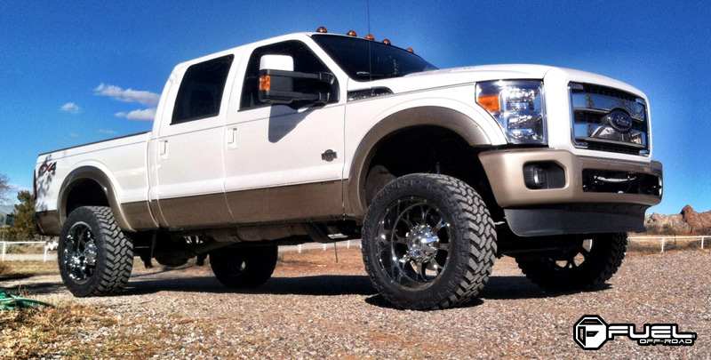 Car | Ford F-250 Super Duty on Fuel Deep Lip Krank - D516 Wheels ...