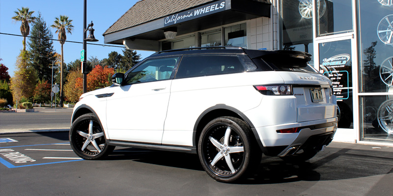 Car | Land Rover Range Rover Evoque on Asanti Forged D-A Series DA166 ...