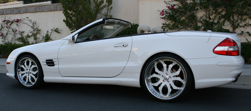 Mercedes-Benz SL550 TELLO Gallery - SoCal Custom Wheels