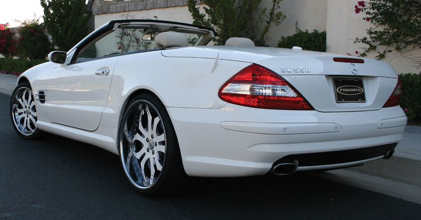 Mercedes-Benz SL550 TELLO Gallery - SoCal Custom Wheels