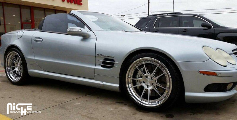 Car | Mercedes-Benz AMG SL55 on Niche Competition Series Chicane - H81 ...