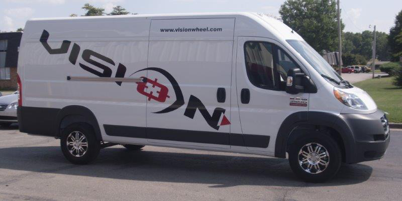 Car | Dodge Promaster on Vision Off Road 375 Warrior Wheels ...