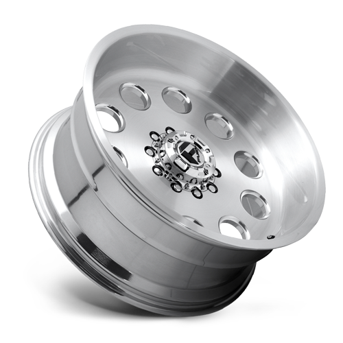 Fuel Dually Wheels FF31D - 10 Lug Super Single Front Wheels & FF31D ...