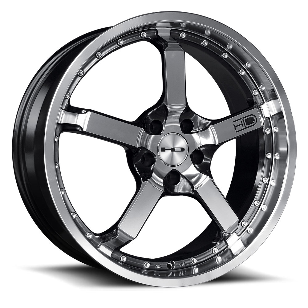 CD20 Iridium Black Machined Face - 22x10 | HD Wheels | No Credit Checks ...