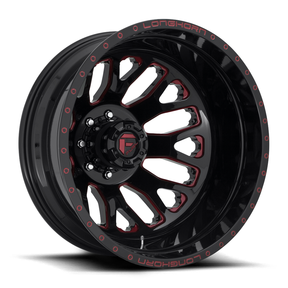 Fuel Dually Wheels FF19D Rear Wheels