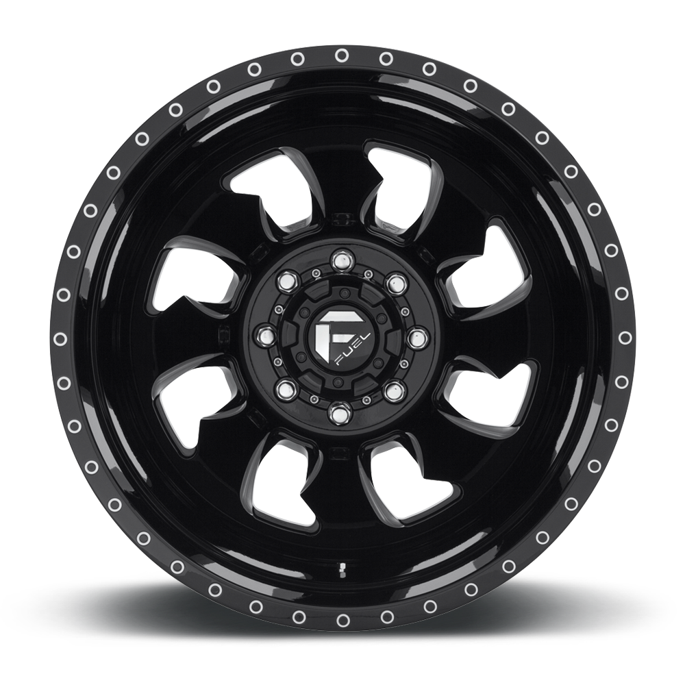 Fuel Dually Wheels FF52D Rear 8 LUG ONLY Wheels FF52D Rear 8 LUG