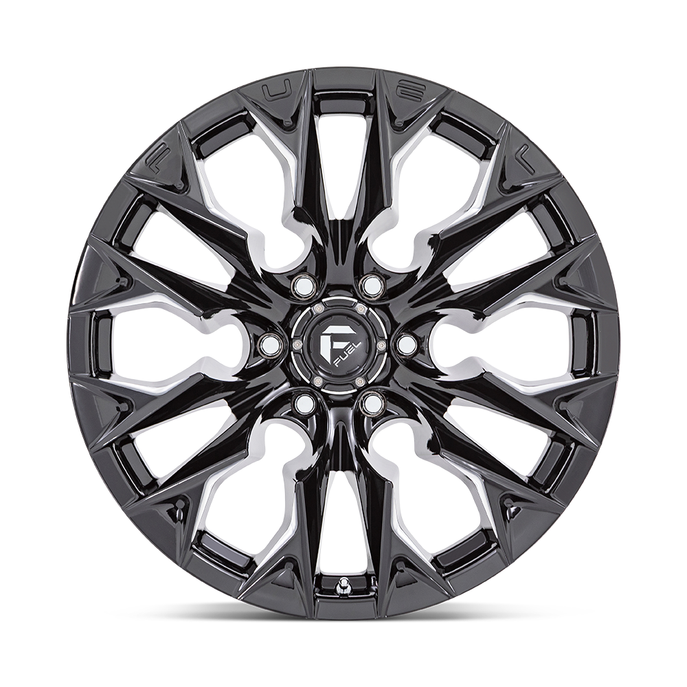 Fuel 1 Piece Wheels Flame 6 D803 Wheels
