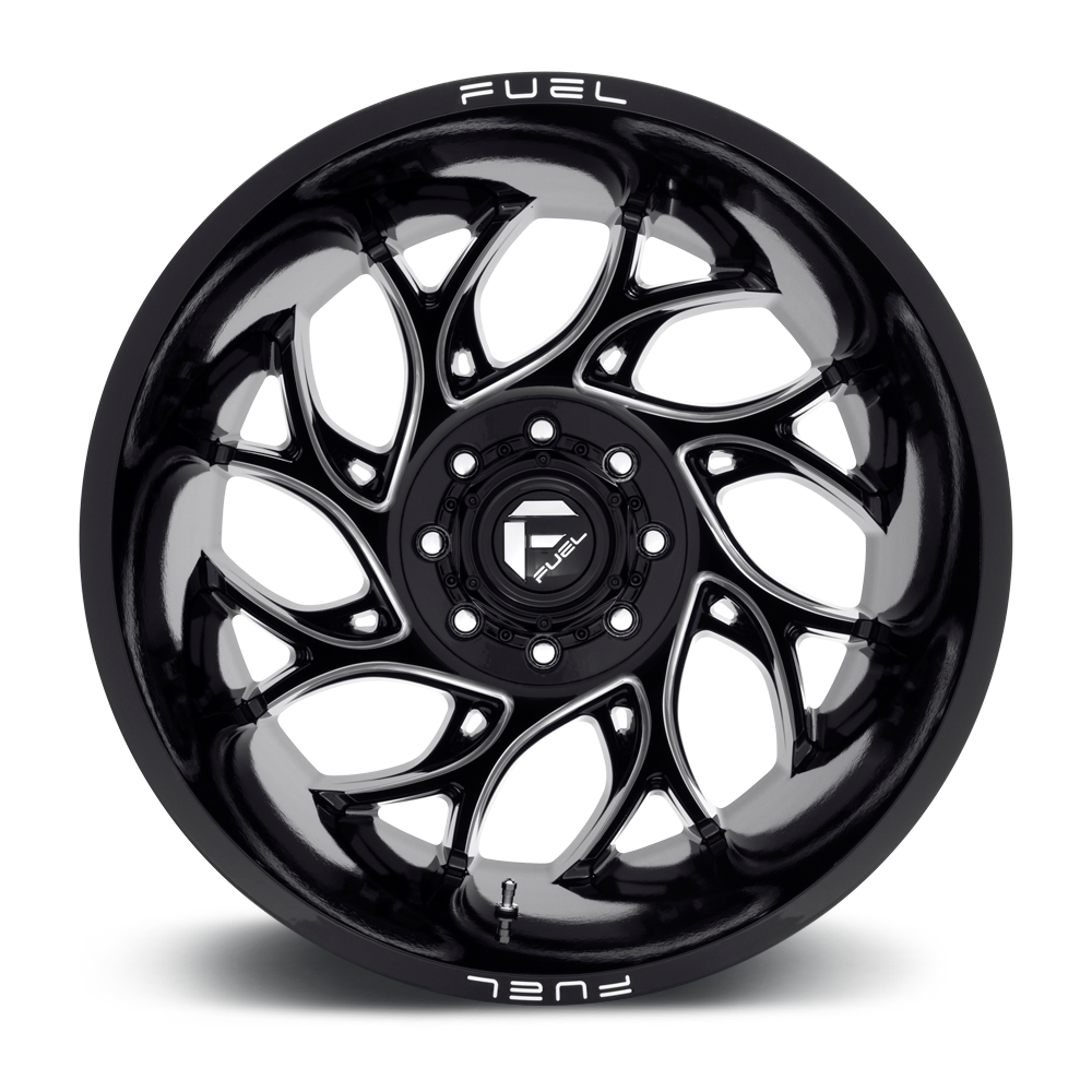 Fuel Dually Wheels Runner Dually Rear D741 Wheels