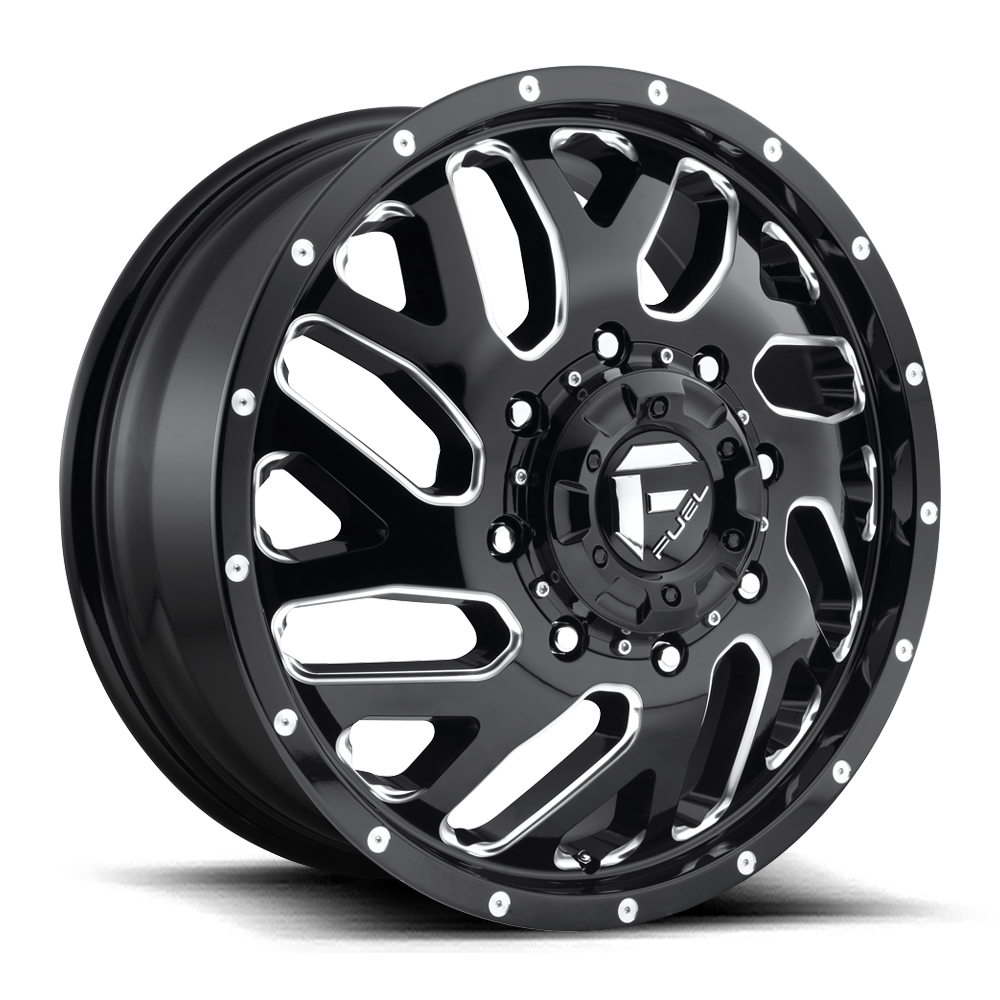 Fuel Dually Wheels Triton Dually Front D581 Wheels
